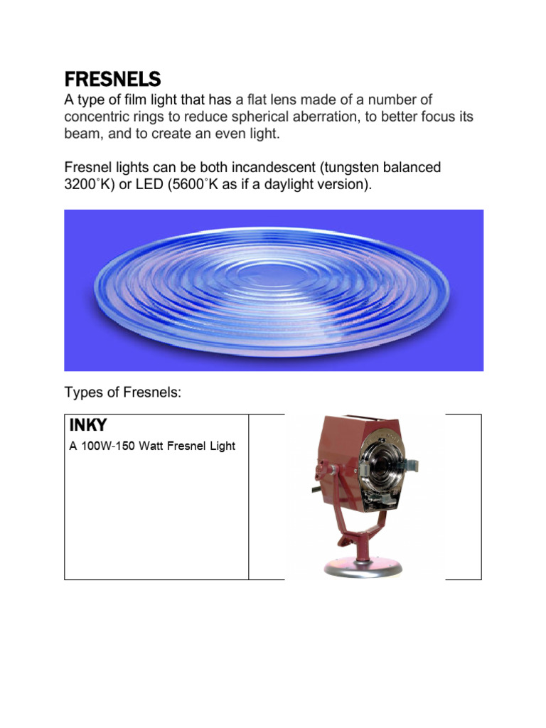 REFERENCE Lighting Instruments | PDF
