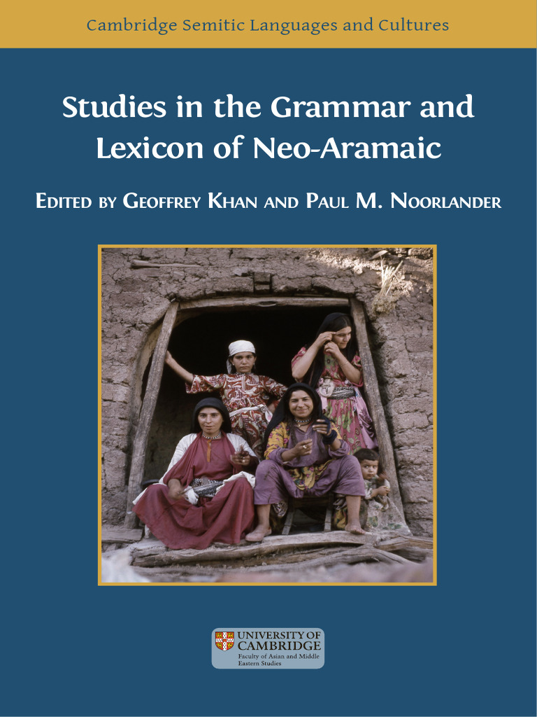 Studies in The Grammar and Lexicon of Neo Aramaic | PDF