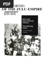 The Zulu State Under Tshaka | PDF | Zulu Kingdom