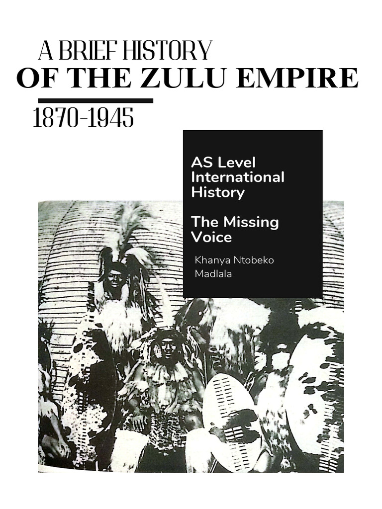 A Brief History of The Zulu Empire During British Imperialism | PDF ...