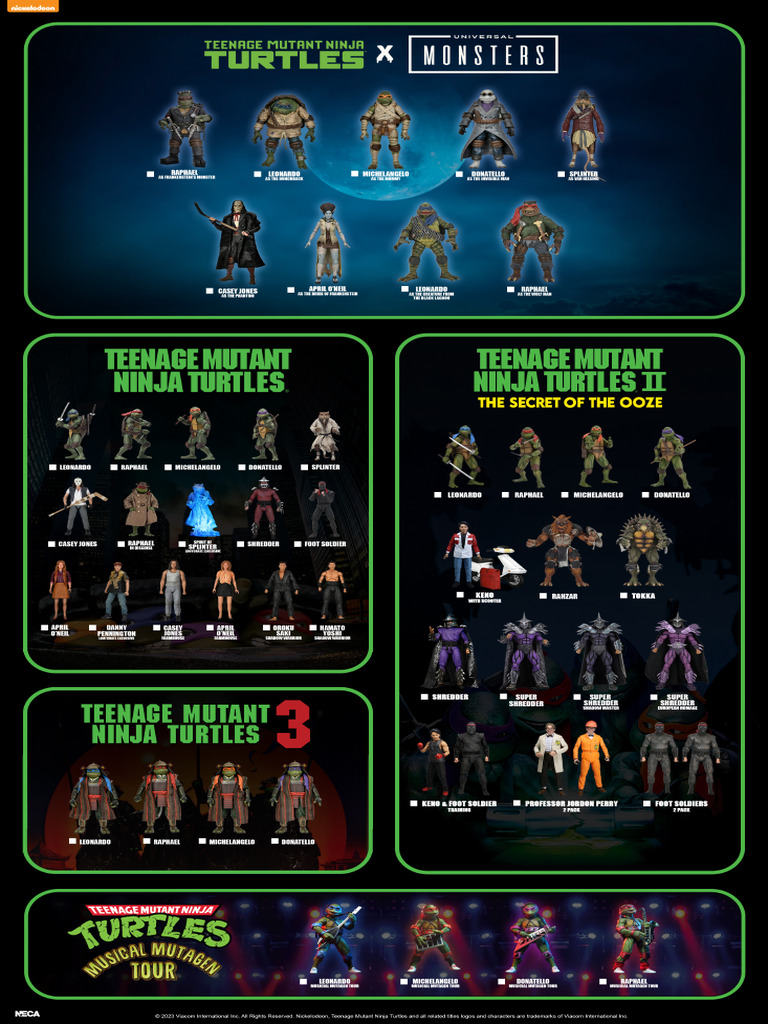 2023 TMNT Movie Visual Guide | PDF 2023 TMNT Movie Visual Guide | PDF