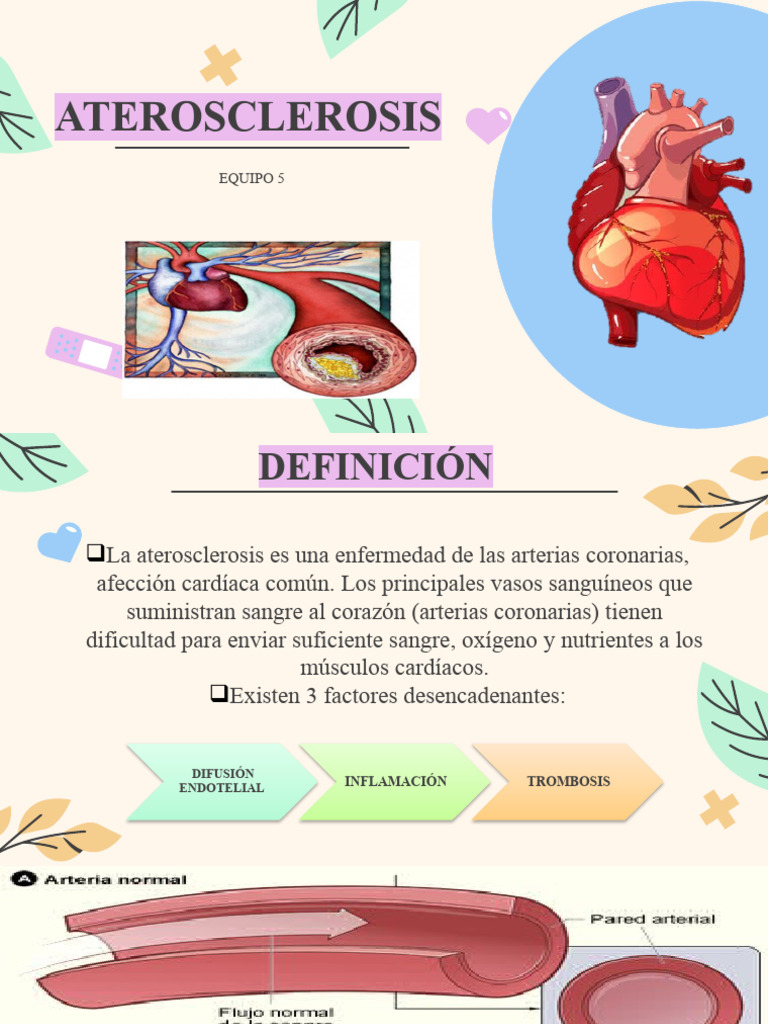 Aterosclerosis: Causas y Síntomas | PDF | Aterosclerosis | Isquemia