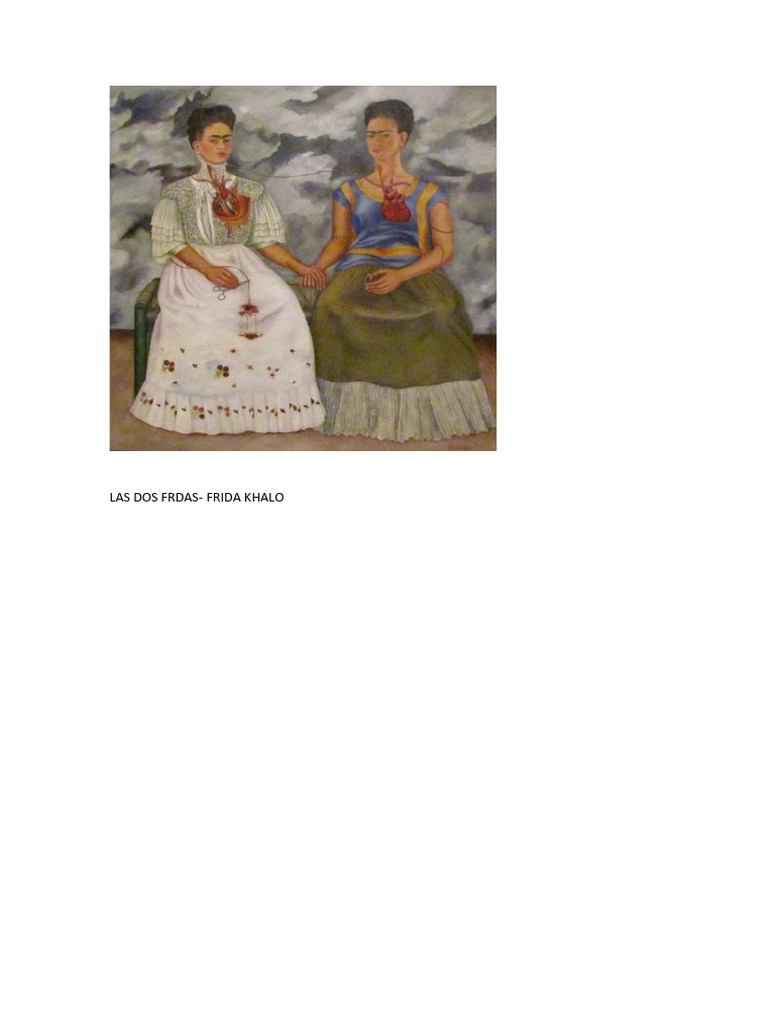 Las Dos Fridas - Frida Kahlo | PDF
