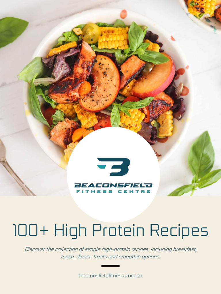 High Protein Recipe Collection | PDF | Salad | Pancake