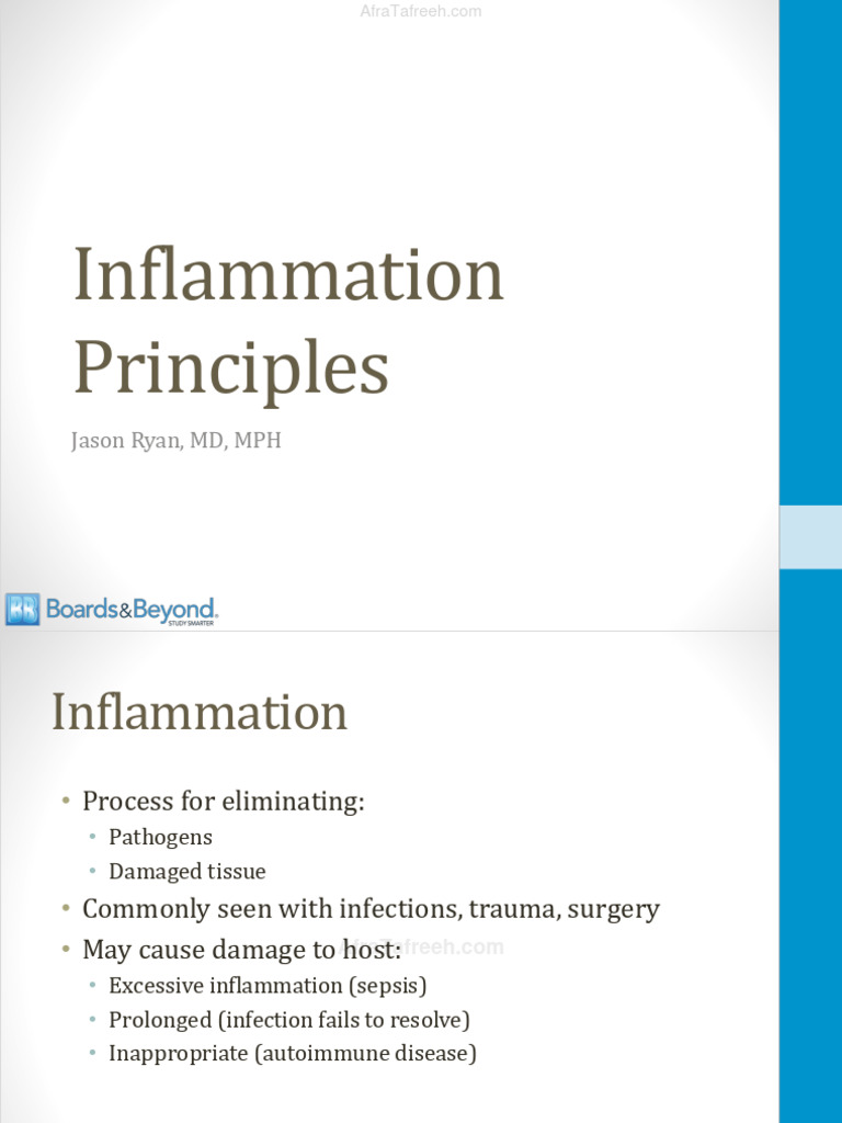 Inflammation Principles Atf | PDF | Inflammation | Fever