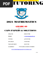 Worksheet 6 Numeric and Geometric Patterns Grade 9 Maths | PDF ...