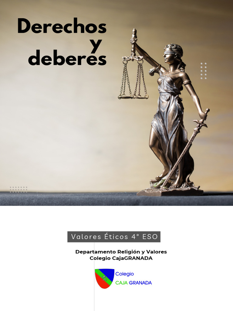 Derechos y Deberes 4º ESO 1er Trimestre | PDF