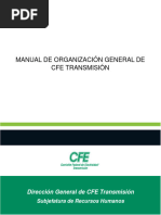 Organigrama CFE | PDF
