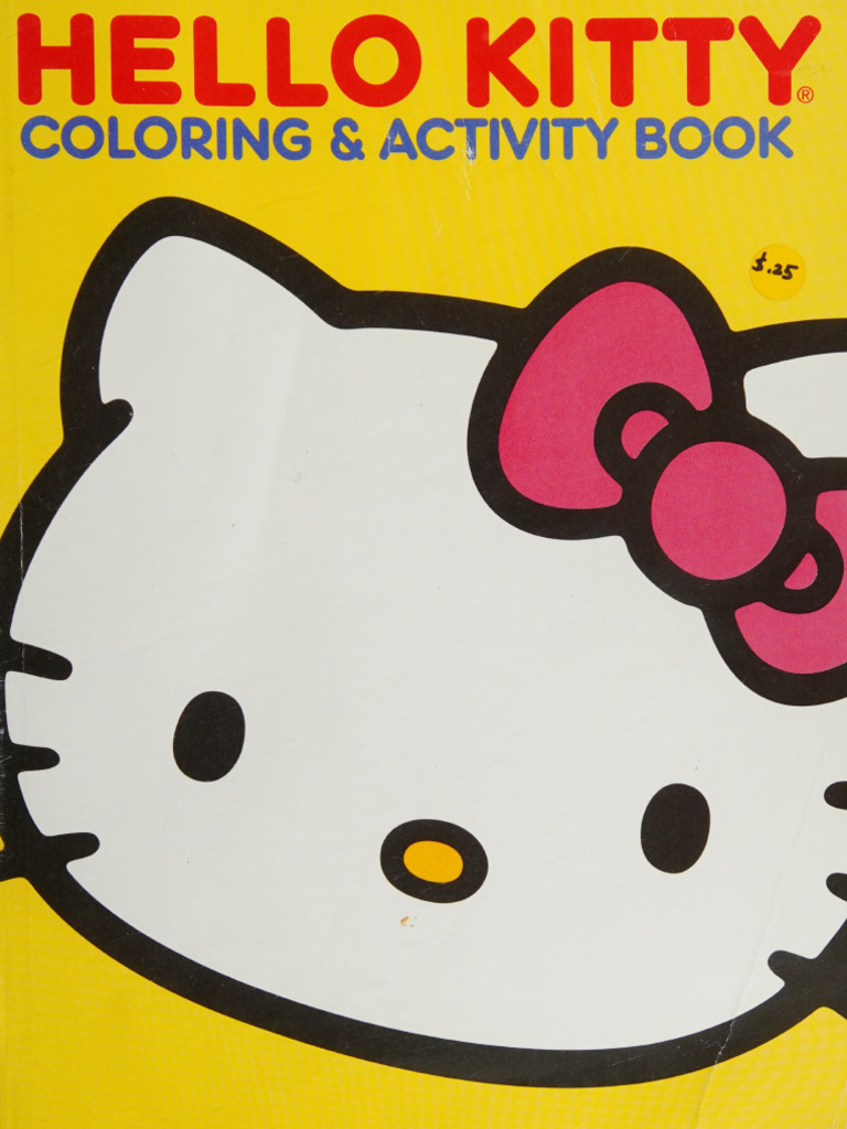 hello kitty coloring & activity book 1.PDF | PDF