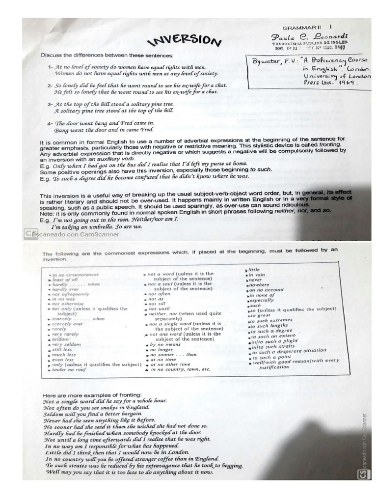 Inversion Teoria Completa | PDF