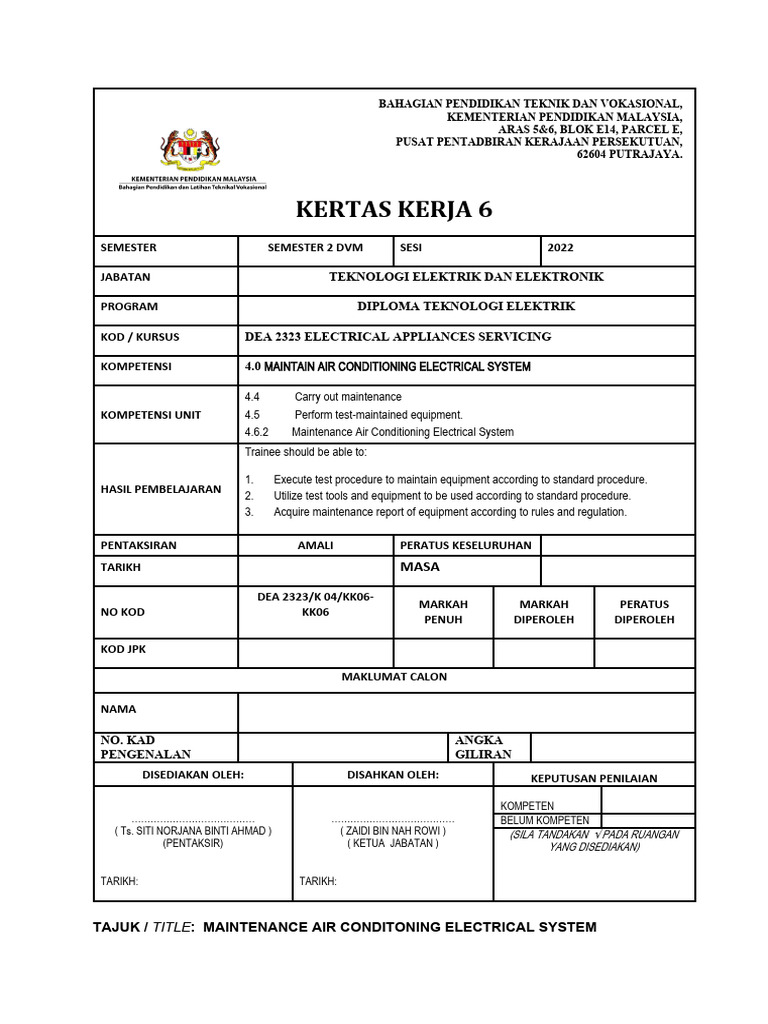 Latihan | PDF | Electricity | Electrical Equipment