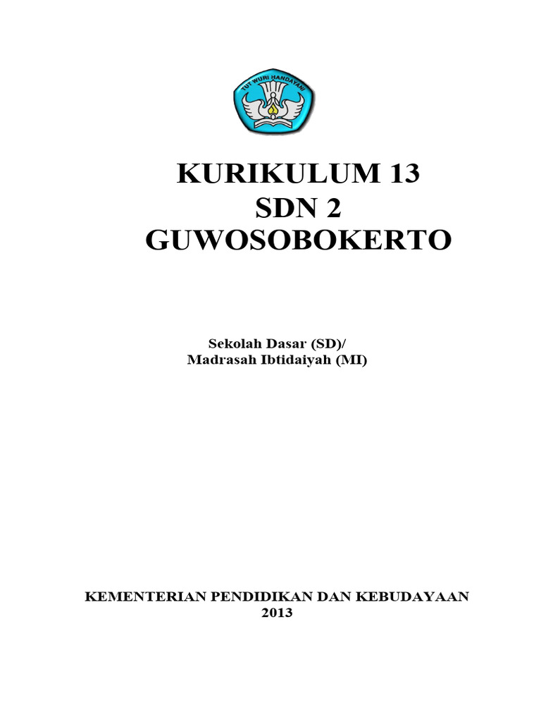 Kurikulum 13 | PDF