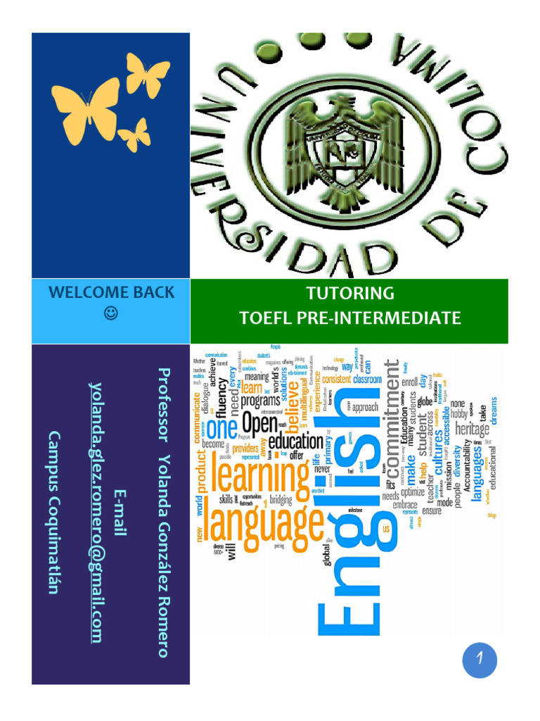 TOEFL Pre-Intermediate Course | PDF | Test Of English As A Foreign ...