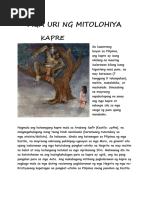 Halimbawa NG Mito | PDF