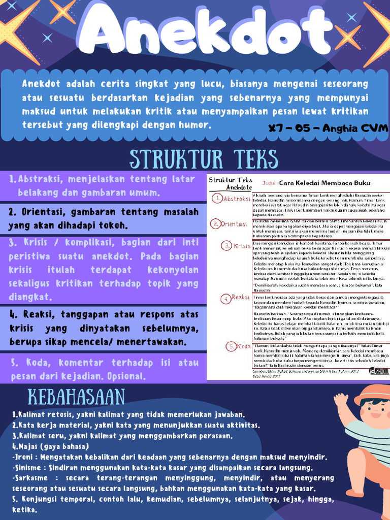 Memahami Struktur Anekdot | PDF