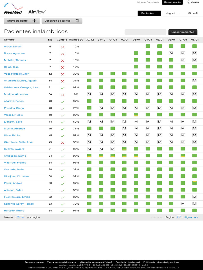 ResMed AirView | PDF | Informática | Software