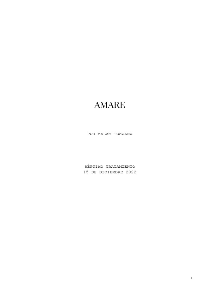 Amare - Guiã N de FicciÃ N 2 | PDF | Cielo