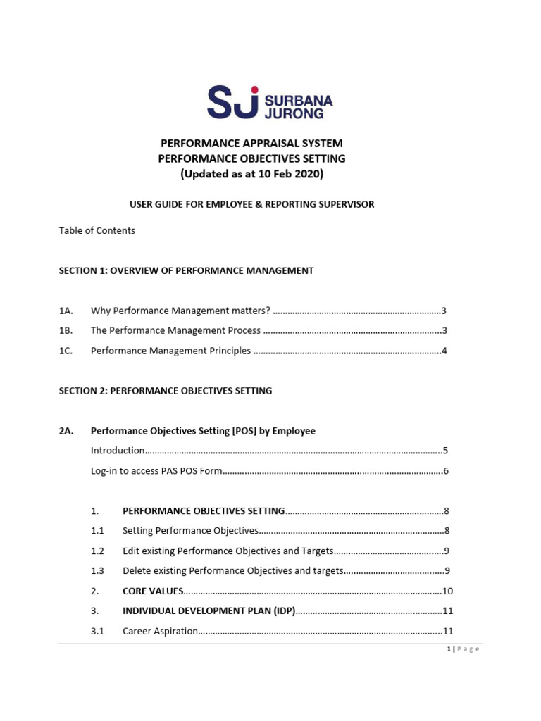 User Guide POS 2020 | PDF | Performance Appraisal | Cyberspace