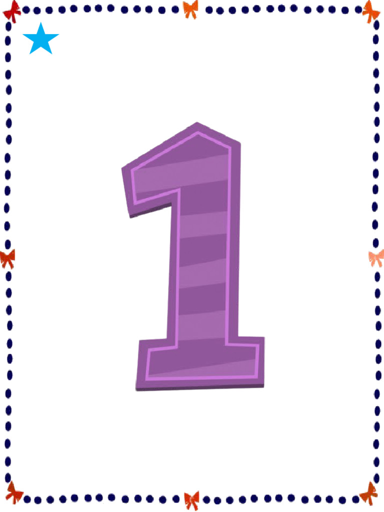 Flash Cards Number | PDF