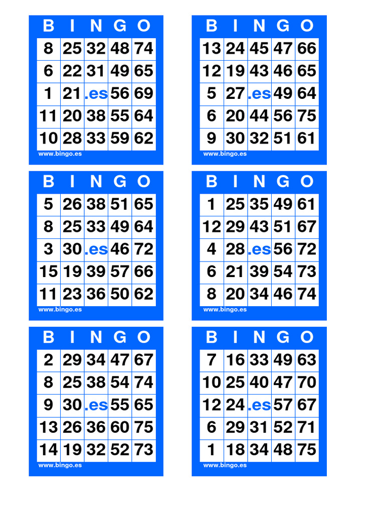 Números de Bingo y Resultados | PDF