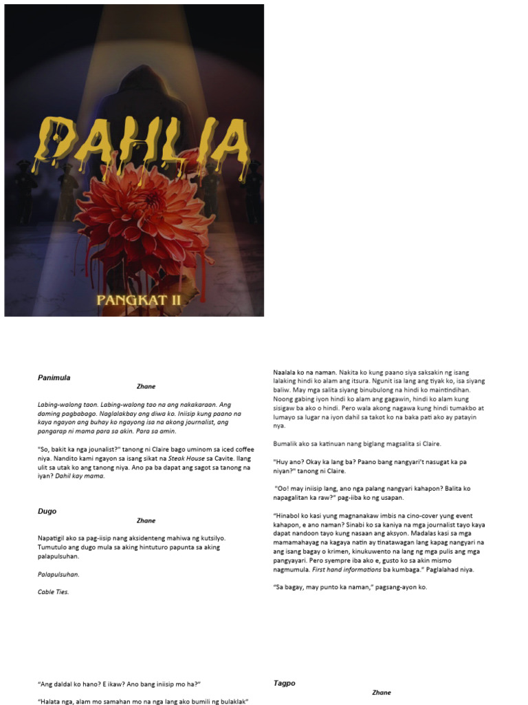 Dahlia 1 | PDF