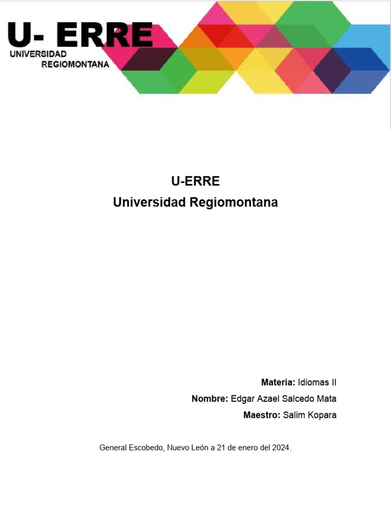 Actividad 2 UERRE | PDF