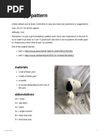 Geto and Gojo Cat Crochet Pattern PDF | PDF | Crochet | Handicrafts