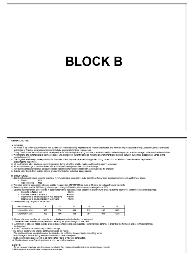 Building Construction Guidelines Nepal | PDF | Concrete | Architectural ...