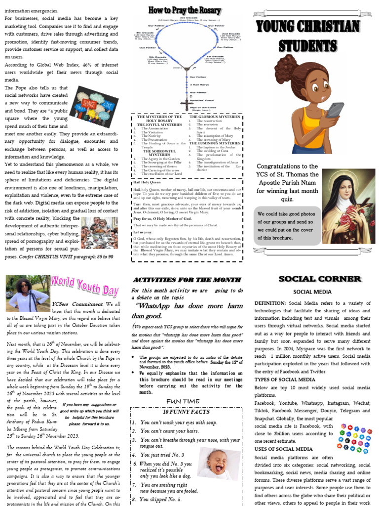 YCS BROCHURE For October | PDF