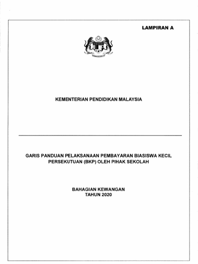 Garis Panduanpembayaran Bkp Pdf