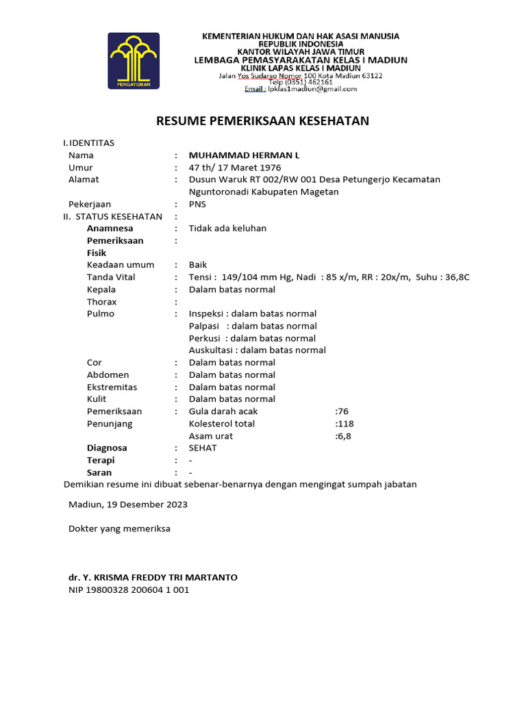 Resume Kpps | PDF