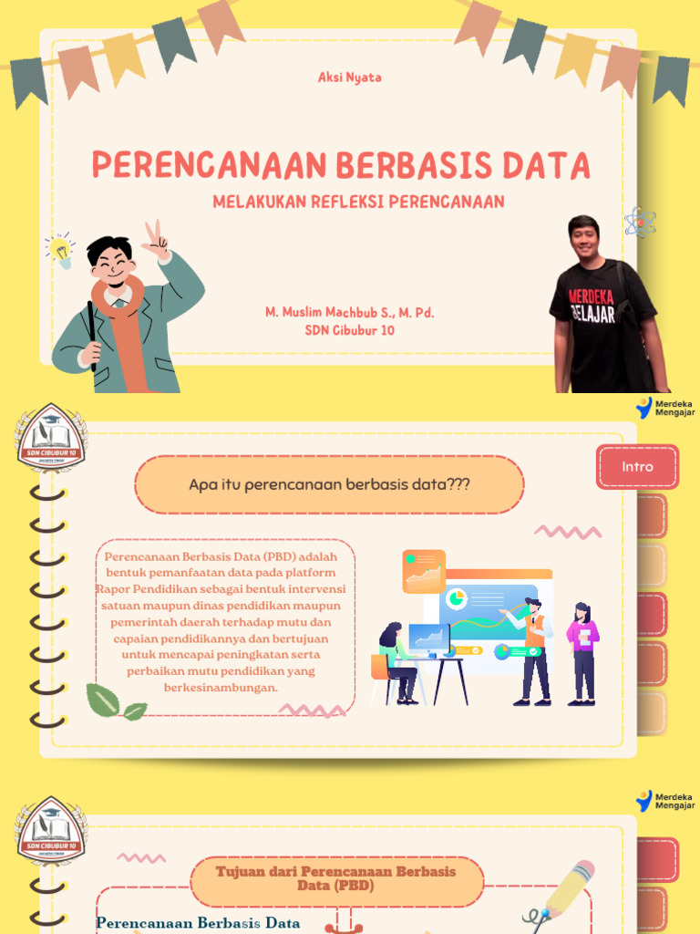 Aksi Nyata PERENCANAAN BERBASIS DATA-kompress | PDF | Bisnis