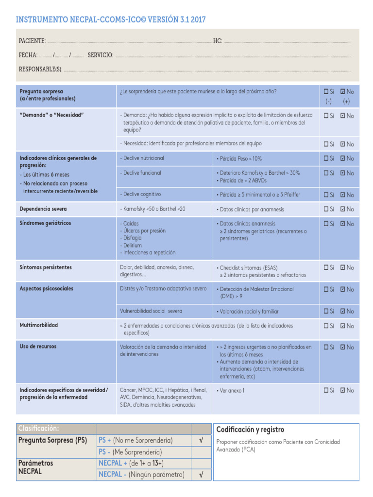 INSTRUMENTO-NECPAL-3.1-2017-ESP_version-checklist | PDF | Medicina ...