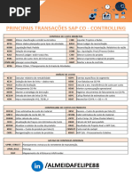 Treinamento Sap KSB1 PDF | PDF