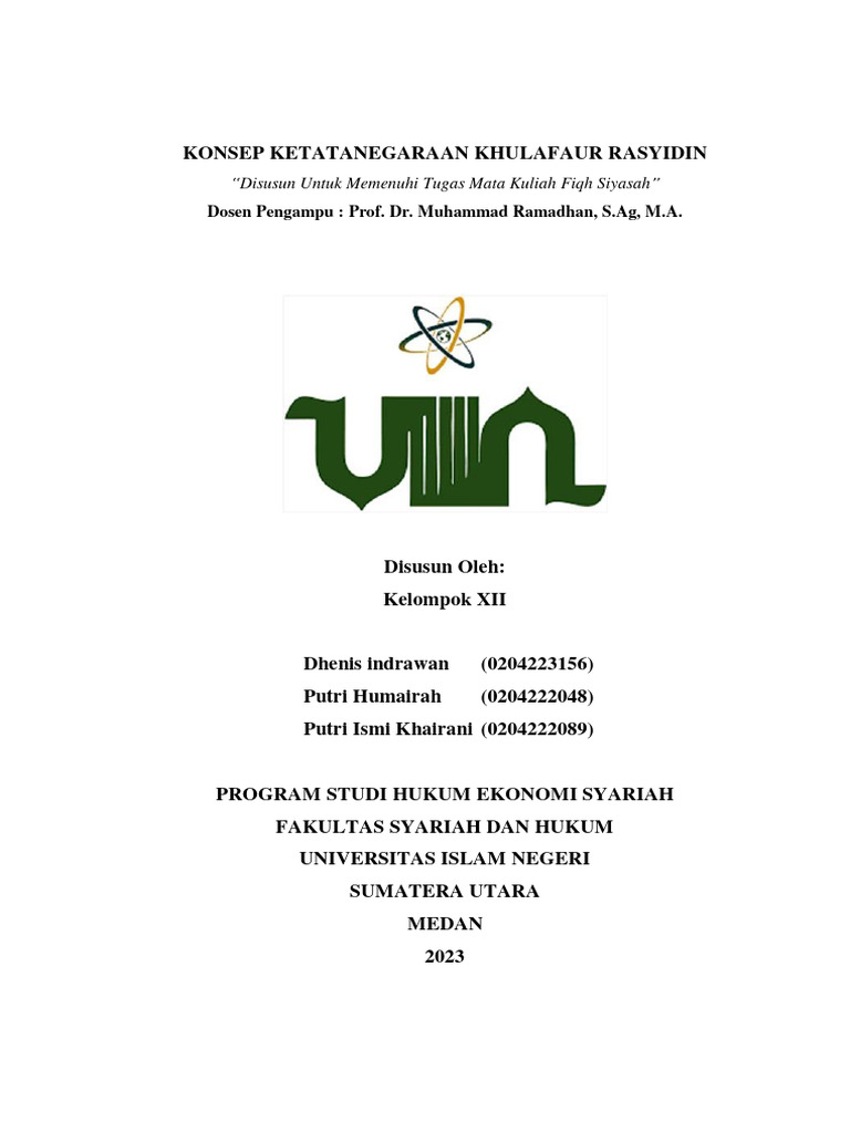 Fiqh Siyasah Kelompok 7 | PDF