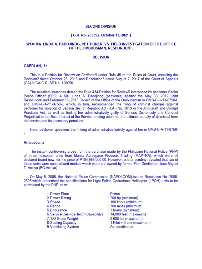 GR 233892 | PDF | Law | Technology & Engineering