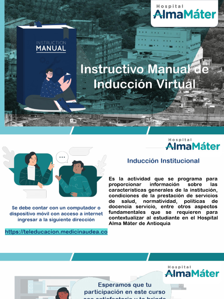 INSTRUCTIVO INDUCCION VIRTUAL Versión 8.2 | PDF | Contraseña | Informática