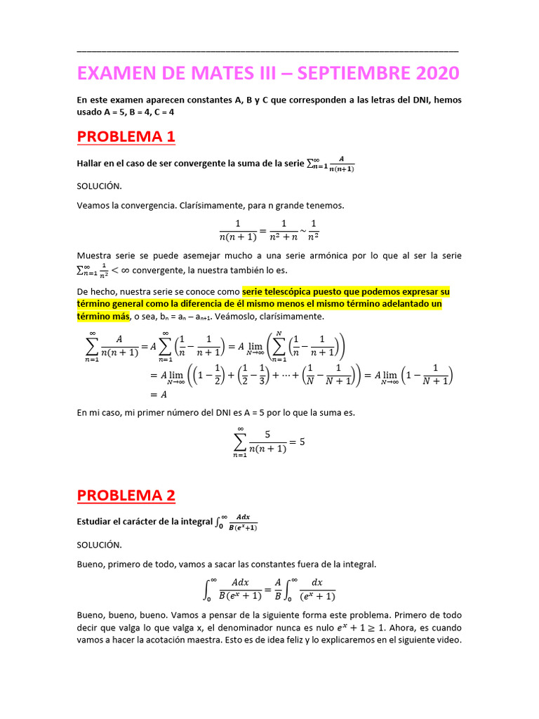 2020 Solucionado | PDF