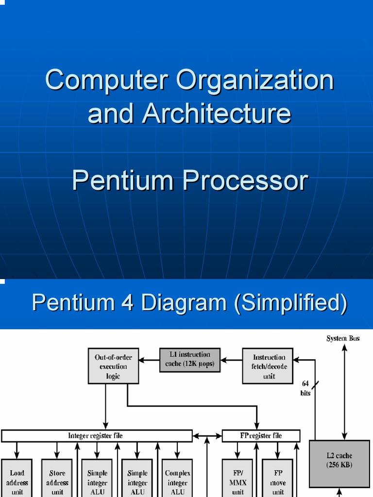 Pentium 4 Structure | PDF | Cpu Cache | Central Processing Unit