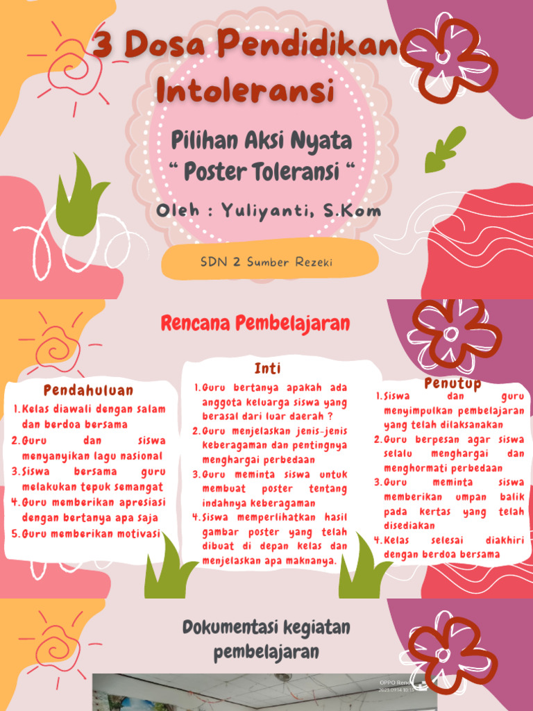 Aksi Nyata Poster Toleransi | PDF Aksi Nyata Poster Toleransi | PDF