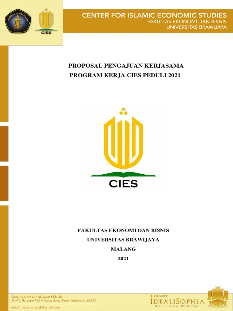 Kerjasama CIES Peduli 2021 Malang | PDF