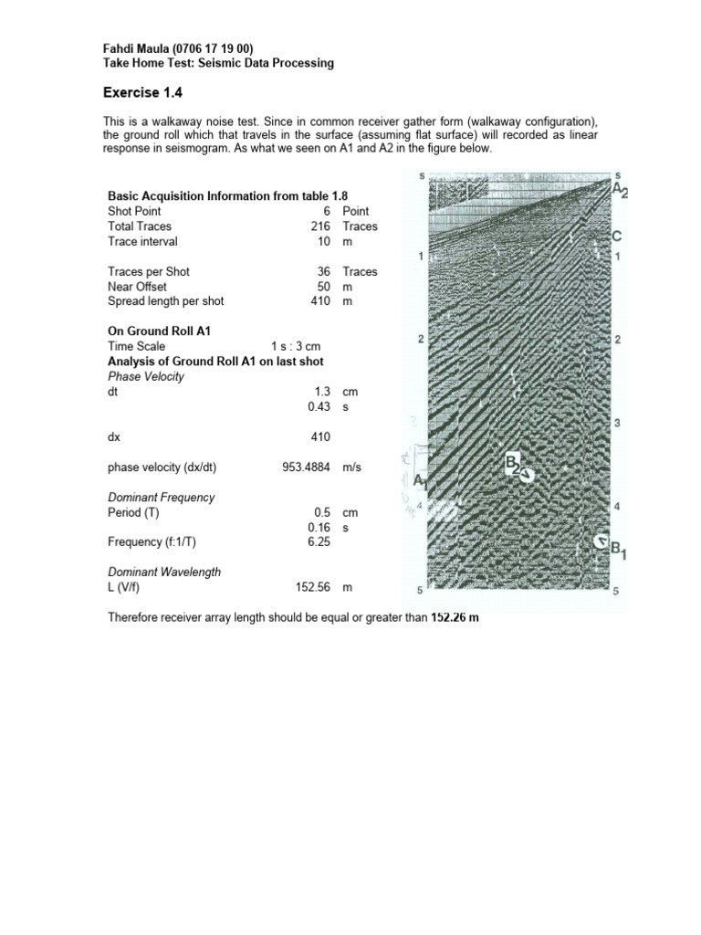 The Seismic Processing | PDF | Electrical Engineering | Signal Processing