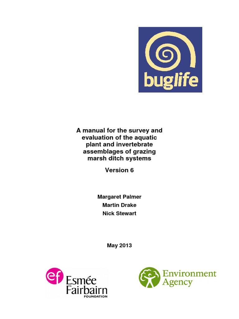 2013 Manual | PDF | Wetland | Marsh