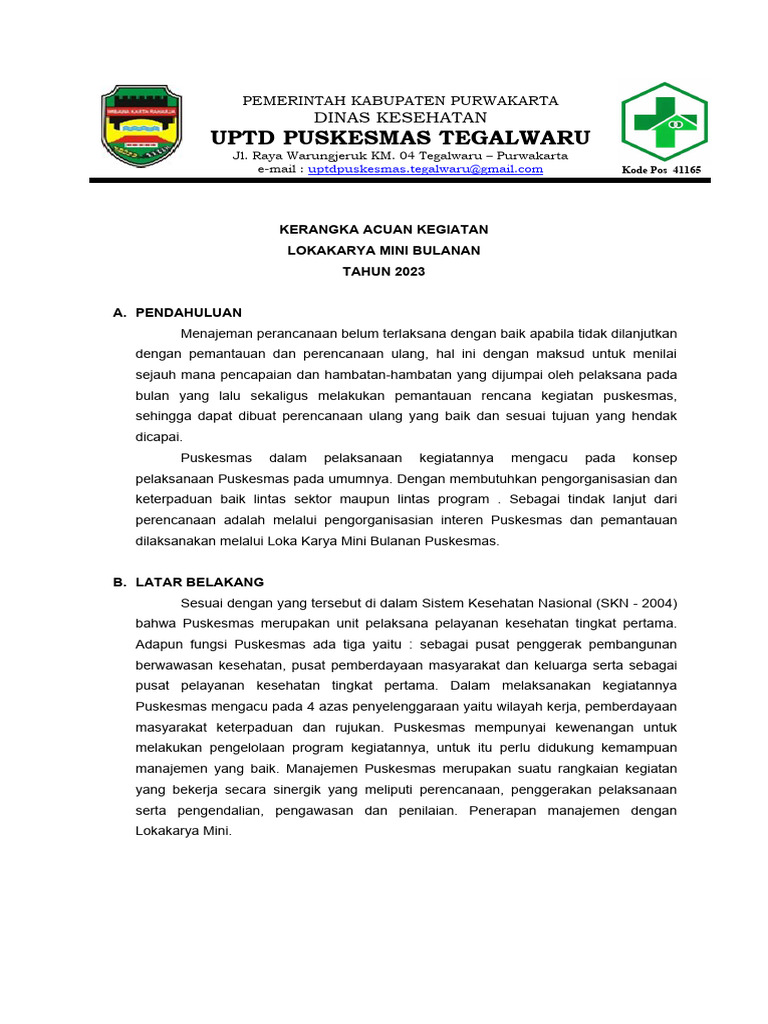 Kak Lokmin Bulanan | PDF