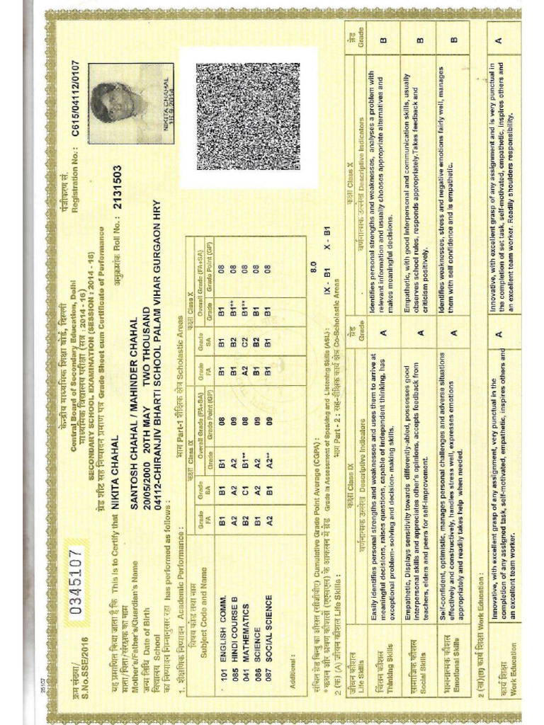 nc 10th marksheet_compressed | PDF