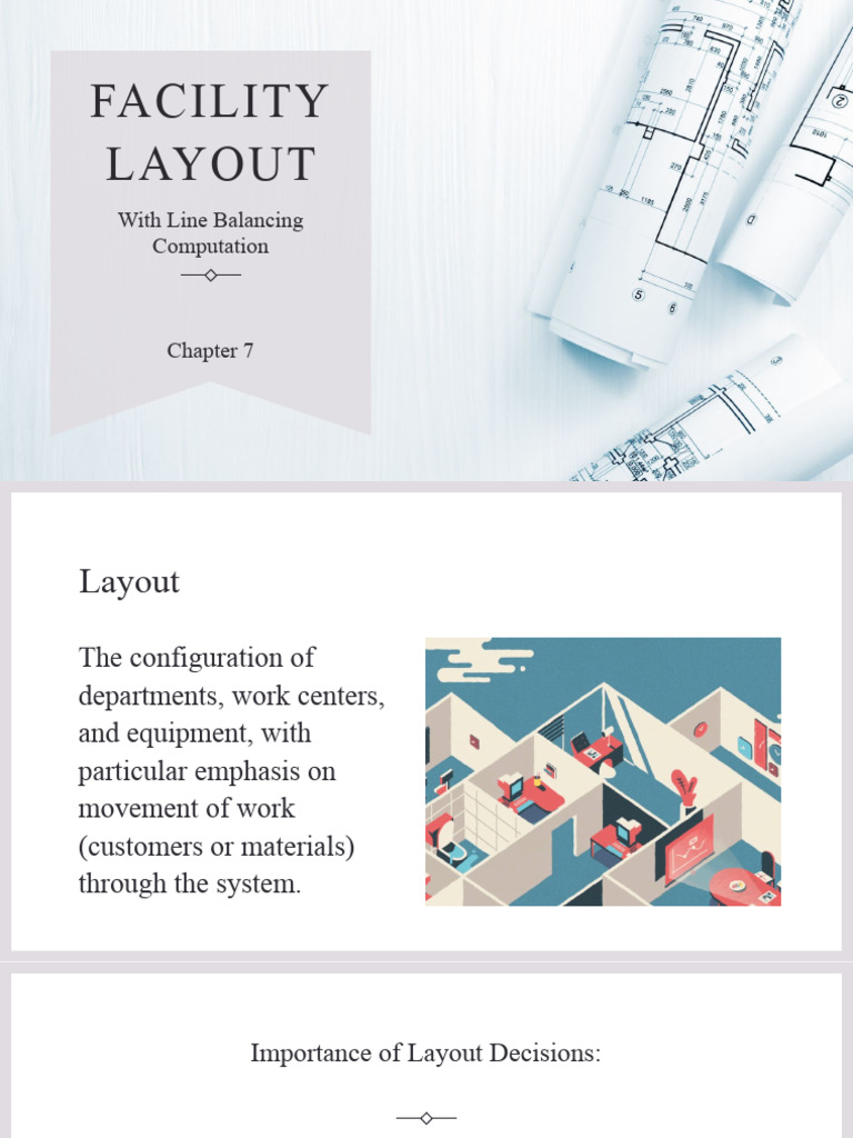 BM2 Chapter 7 Facility Layout | PDF | Warehouse | Business