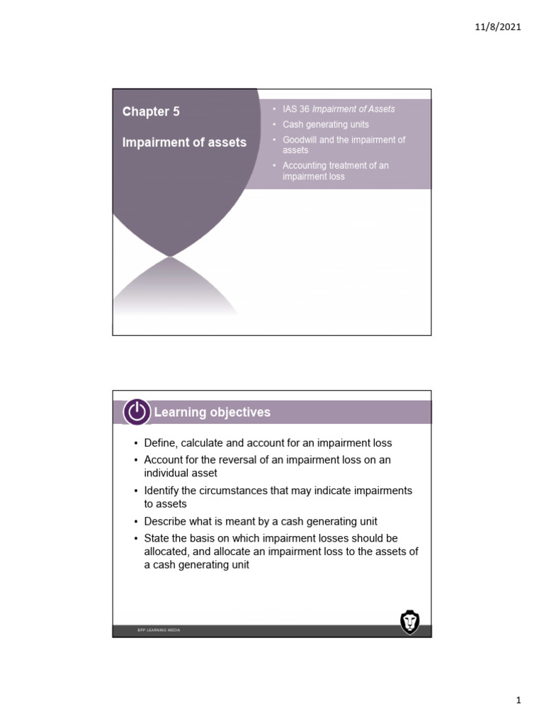 Chapter 5 S | PDF | Fair Value | Goodwill (Accounting)