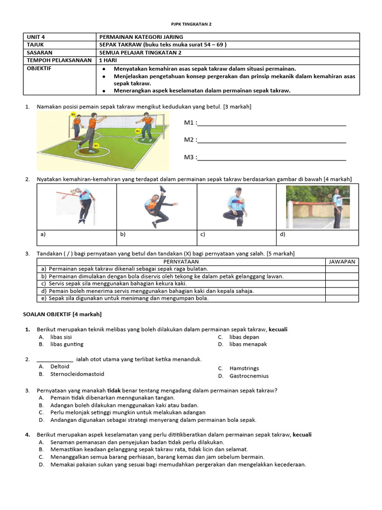 Latihan Sepak Takraw f2 | PDF