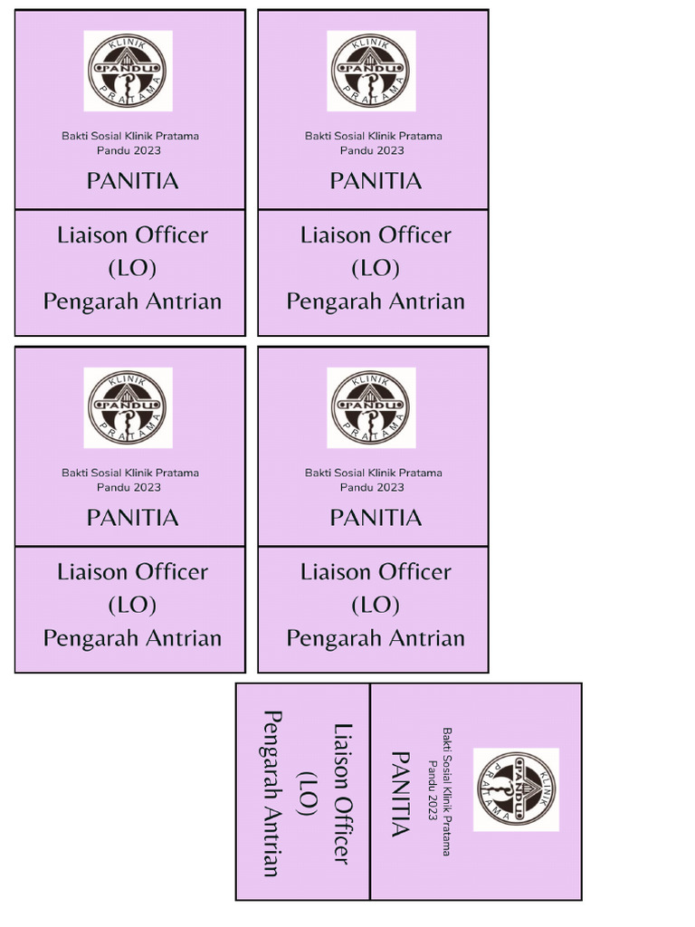 Name Tag - Print | PDF