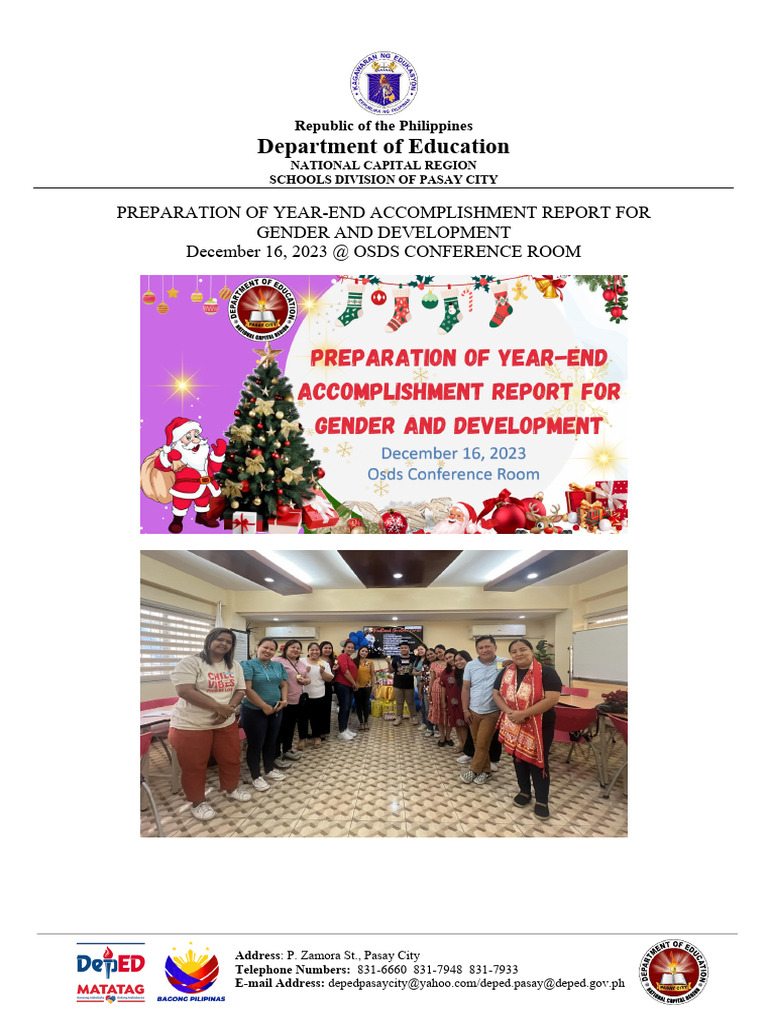 GAD AR Preparation Documentation | PDF